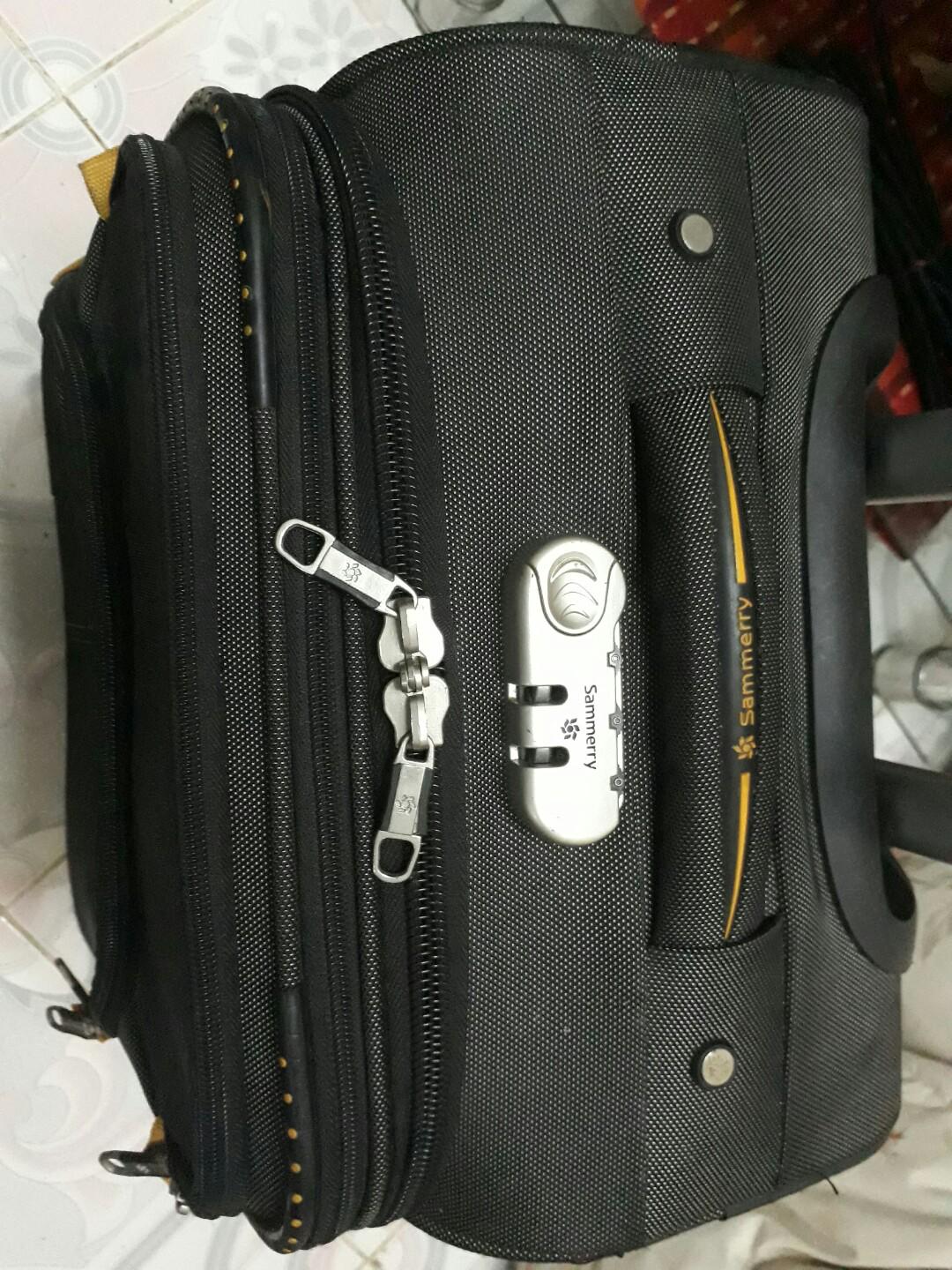 Sammery Luggage Bag, Luxury, Bags & Wallets on Carousell