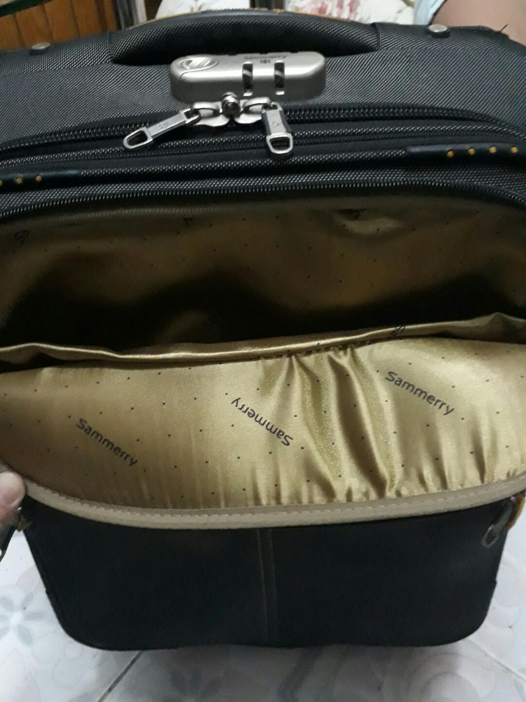Sammery Luggage Bag, Luxury, Bags & Wallets on Carousell