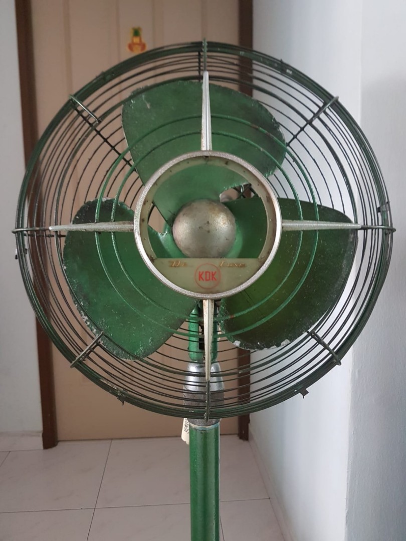 Rare Deluxe KDK Vintage 60 Years Old Collector Fan., Furniture & Home ...