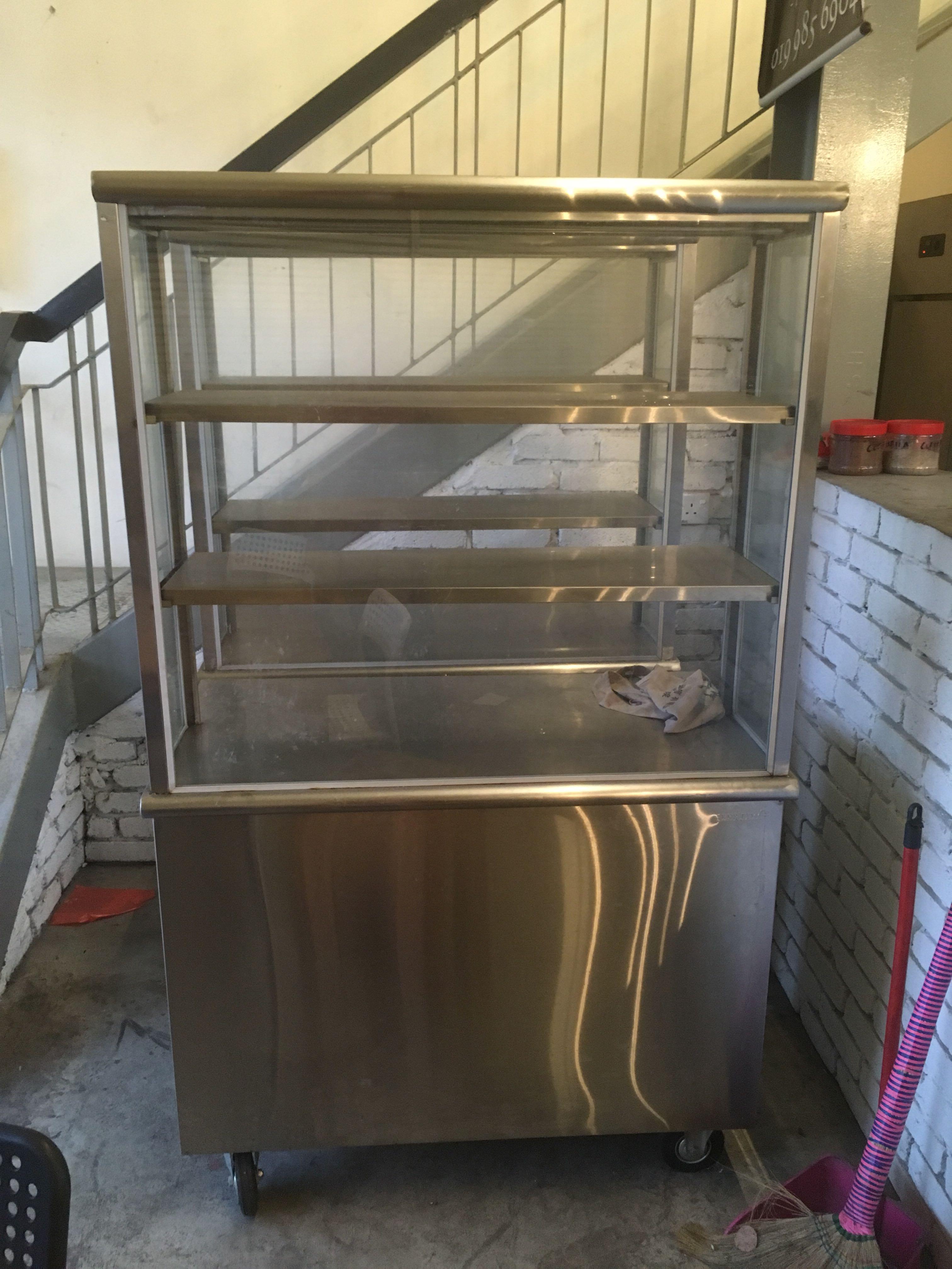 Stainless steel stall, Furniture & Home Living, Furniture, Shelves ...