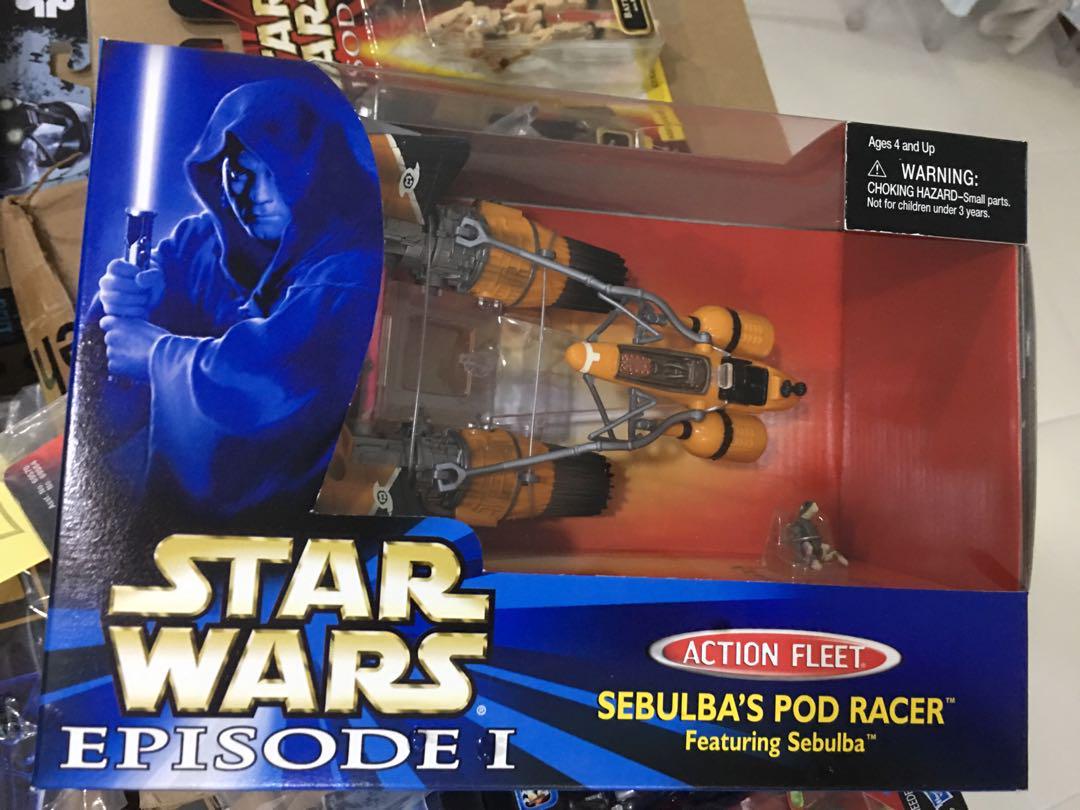 Star Wars Sebulba Pod Racer Action Fleet Episode 1 Car Vehicle, Hobbies ...