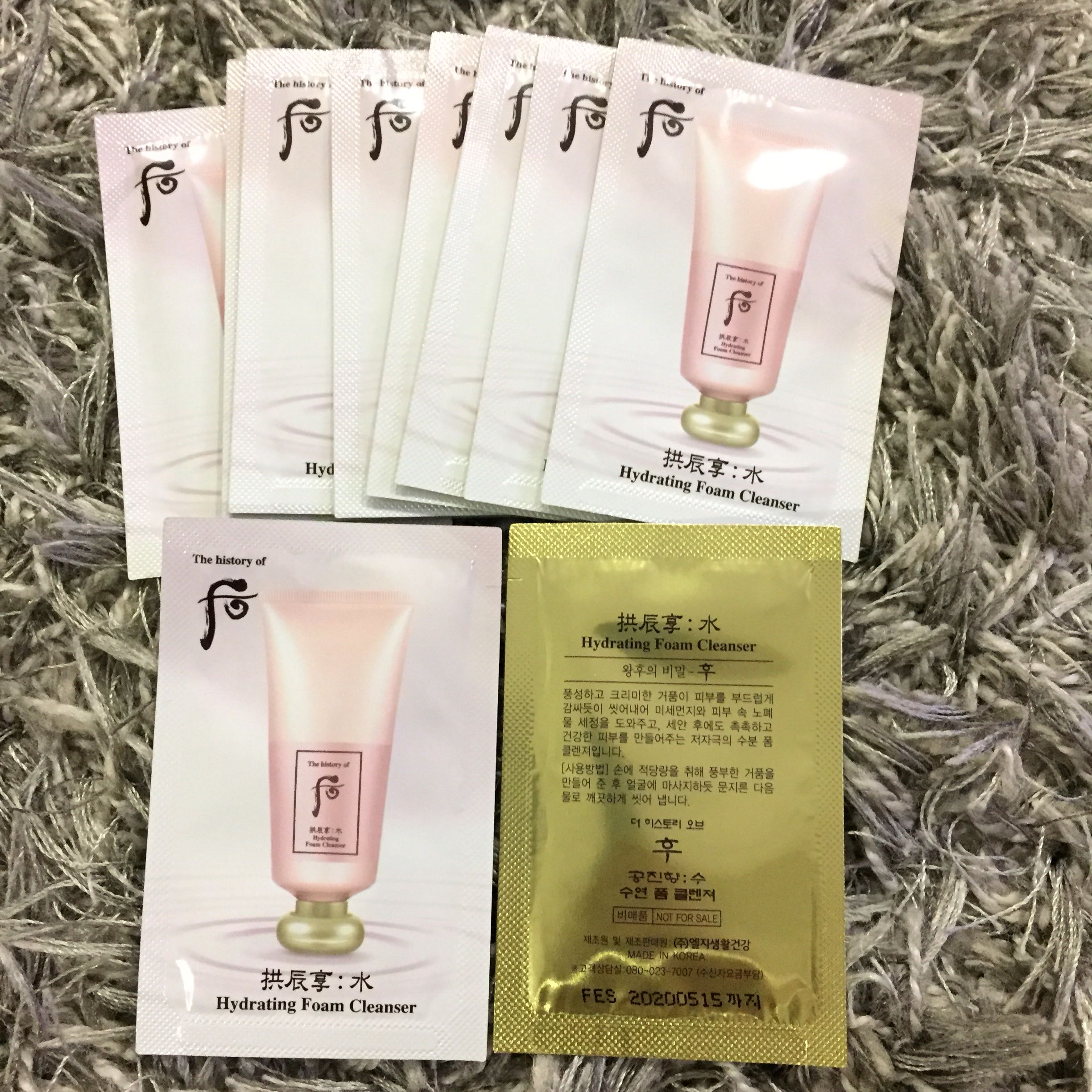 Whoo Hydrating Foam Cleanser, Beauty & Personal Care, Face, Face Care ...