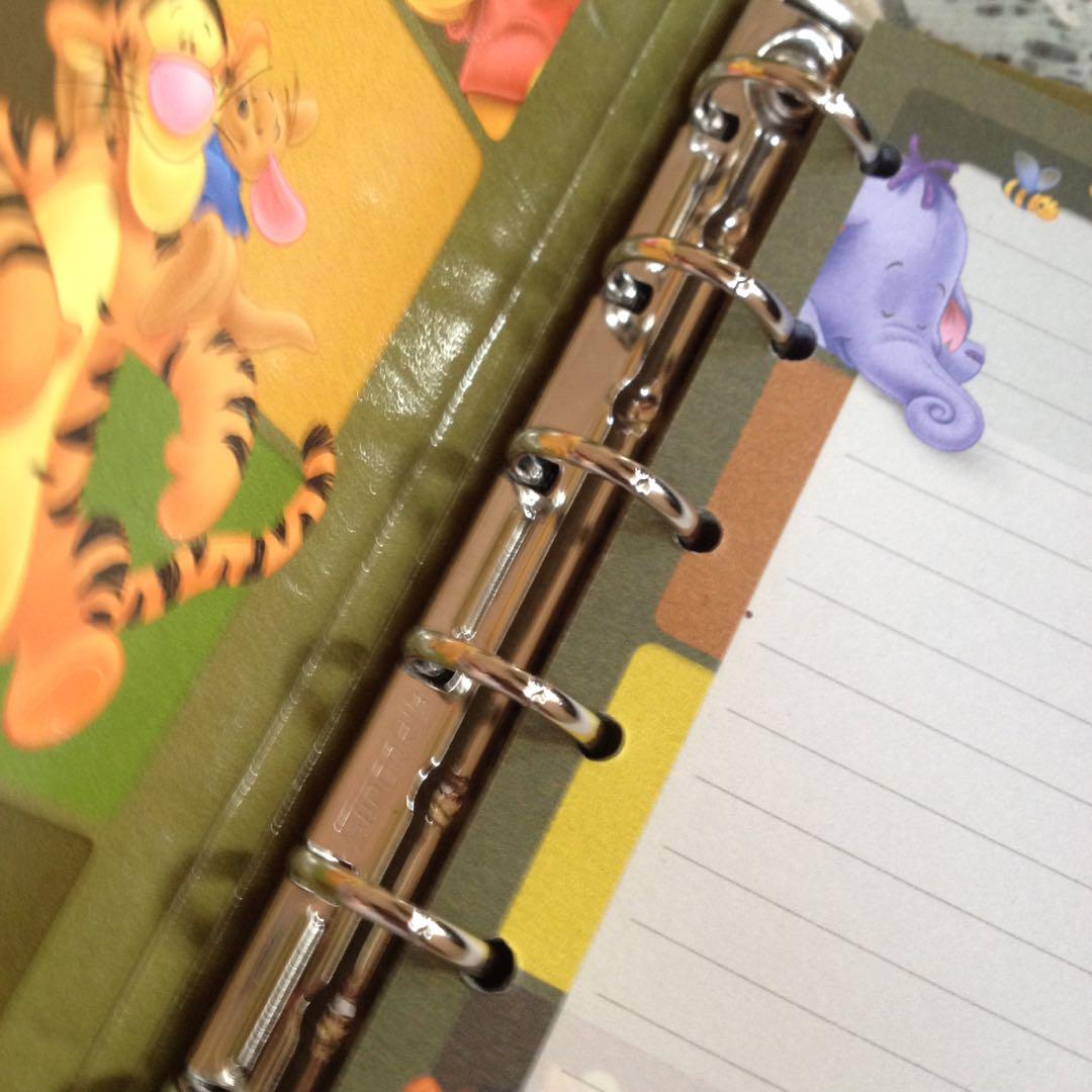 Winnie the Pooh Binder Notebook, Hobbies & Toys, Stationary & Craft ...