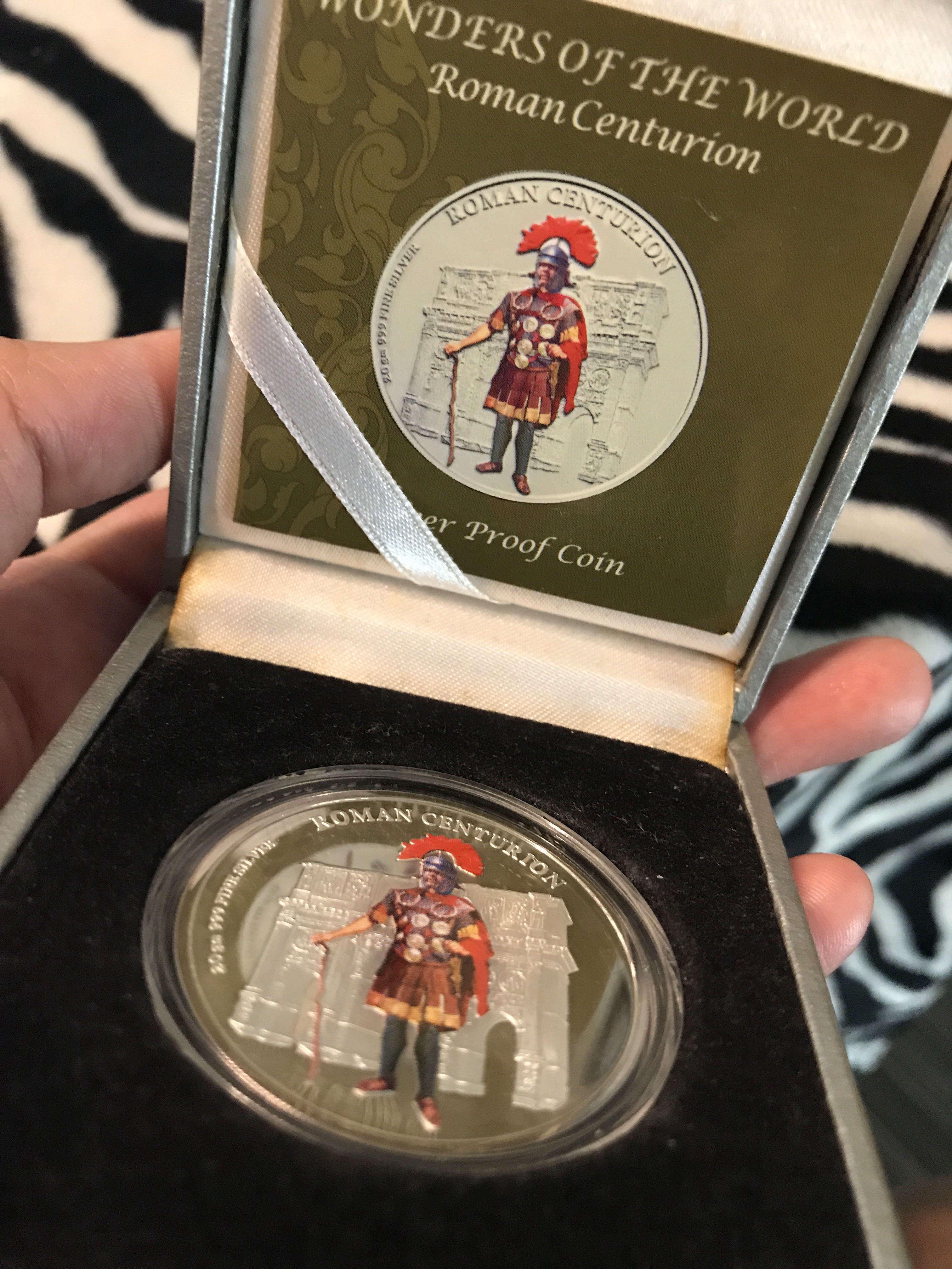 Wonders Of The World Roman Centurion Silver Proof Coin, Hobbies & Toys ...