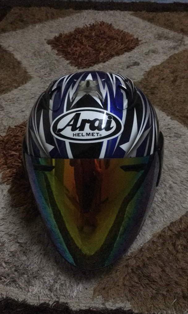 Arai Ram3 Stella, Motorcycles, Motorcycle Apparel on Carousell