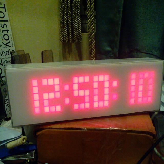 [BNIB] Dolce Design LED digital alarm clock, Furniture & Home Living ...