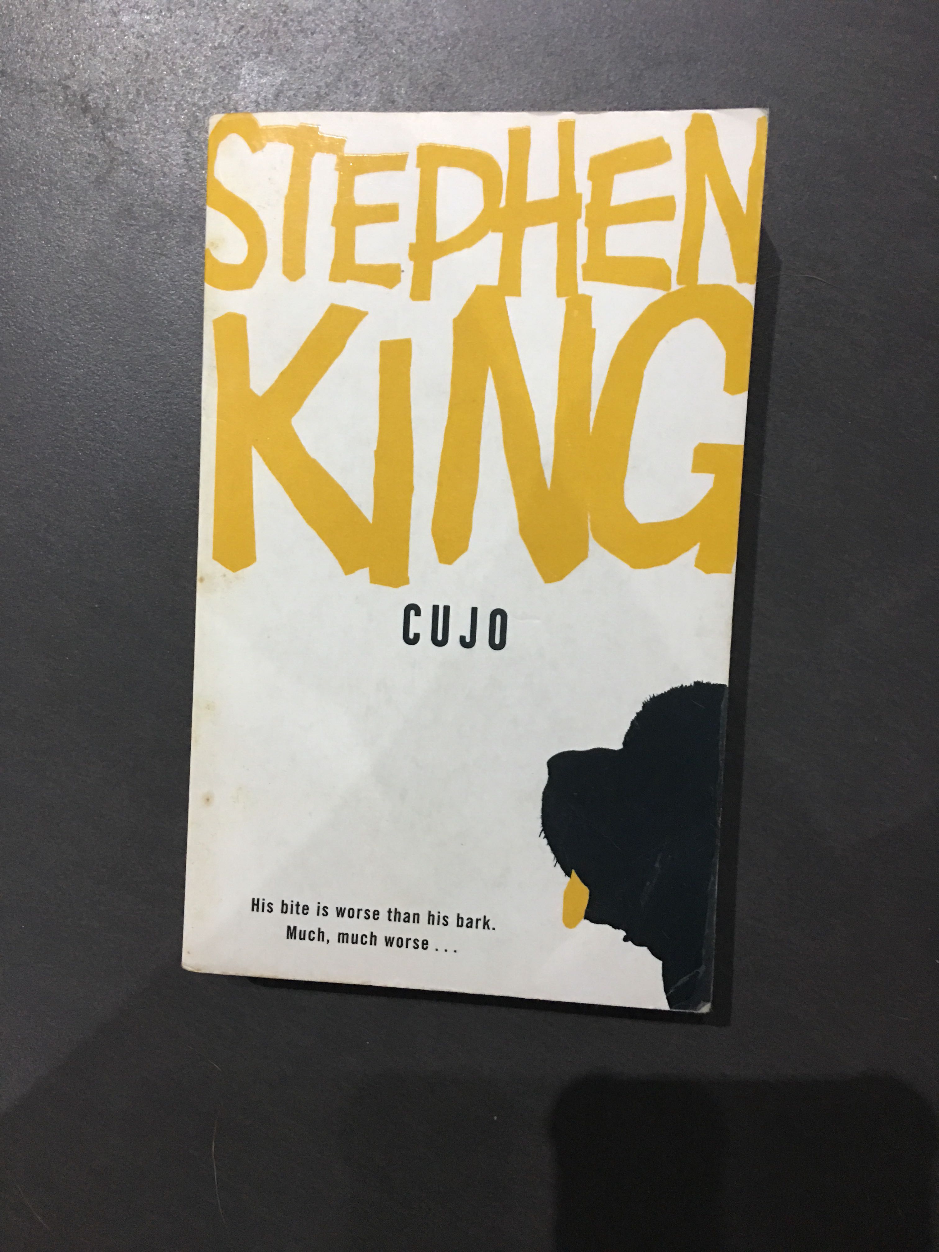 BOOK - Stephen King's Cujo, Hobbies & Toys, Books & Magazines, Children ...