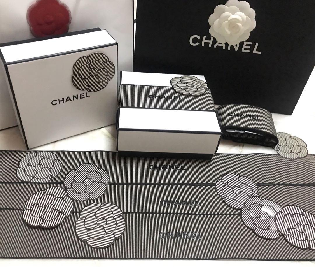 Chanel ribbon decorations, Luxury, Accessories on Carousell