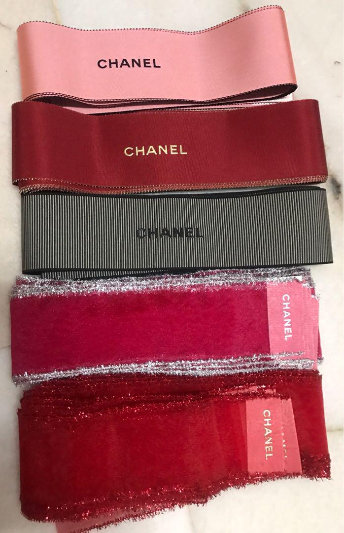 Chanel ribbons, Luxury, Accessories on Carousell
