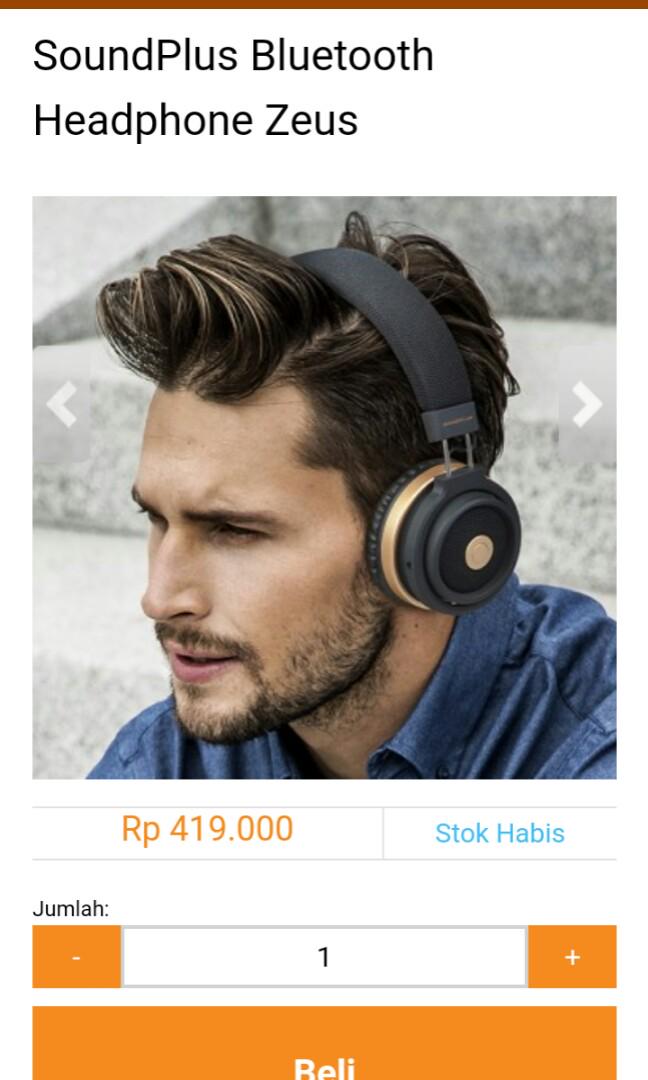 Headphone - Zeus (soundplus), Telepon Seluler & Tablet, Aksesoris Tablet & Handphone di Carousell