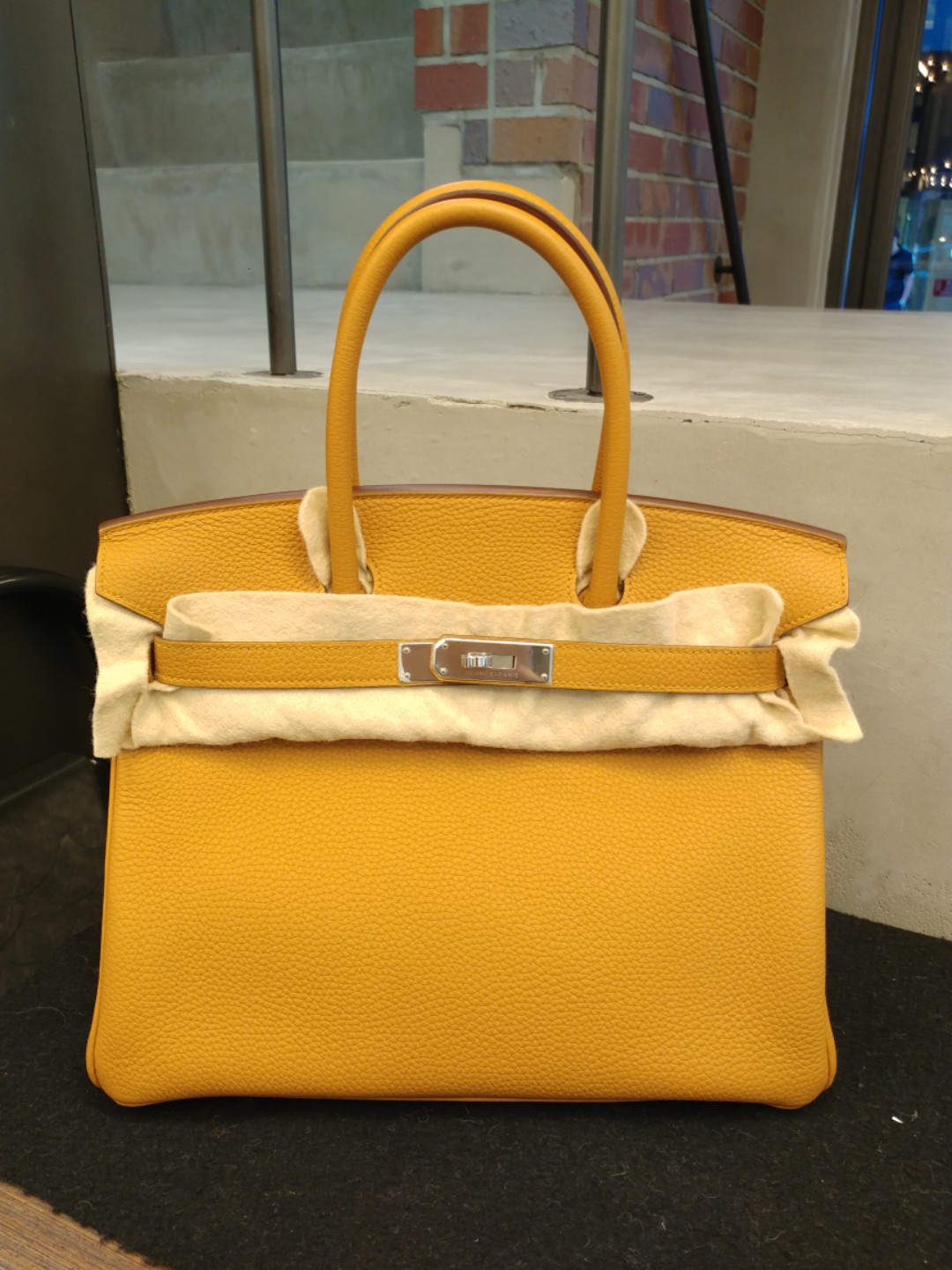 Hermes Birkin 30 caramel togo, 名牌, 手袋及銀包 - Carousell