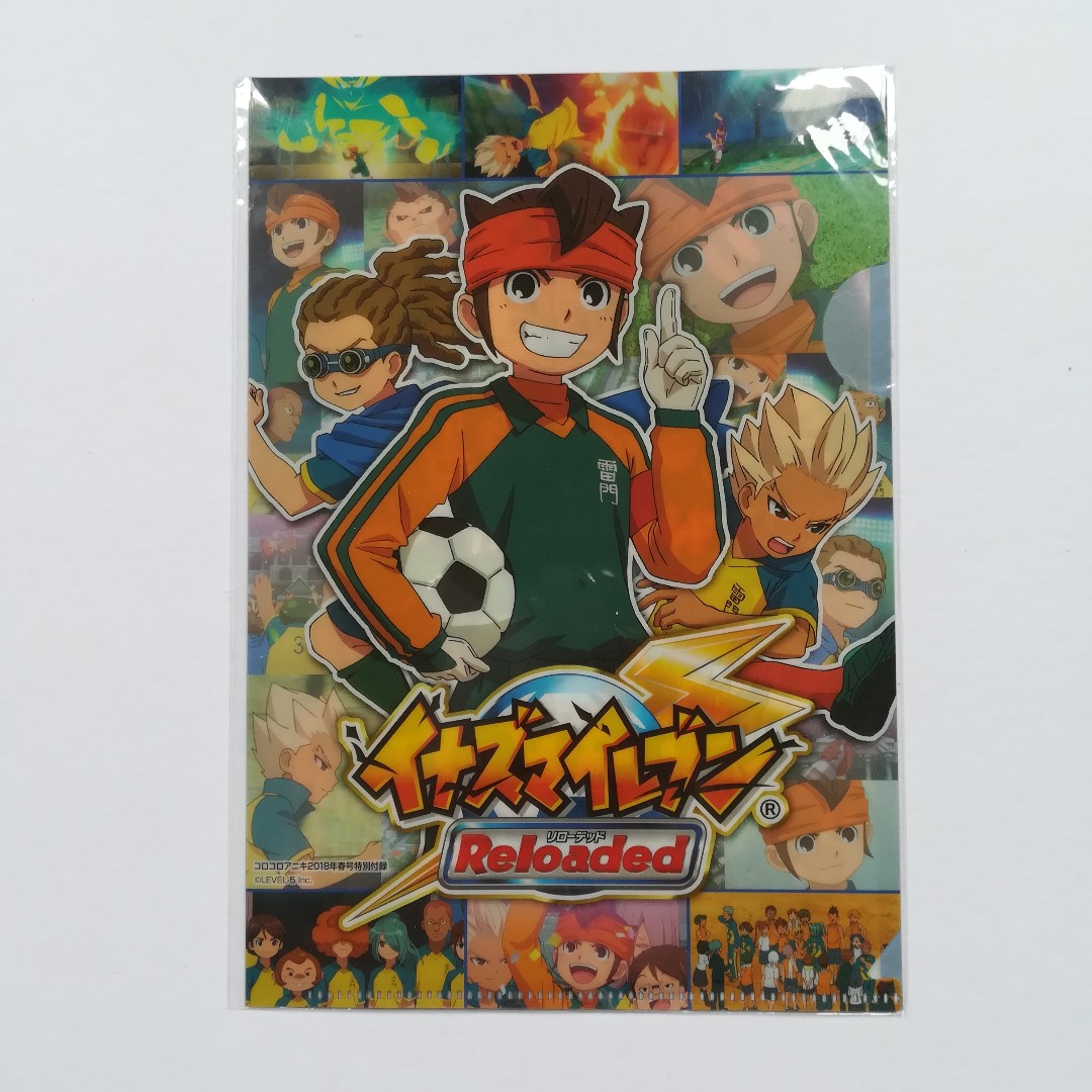 Inazuma Eleven Reloaded - Mini Clear File, Hobbies & Toys, Collectibles ...
