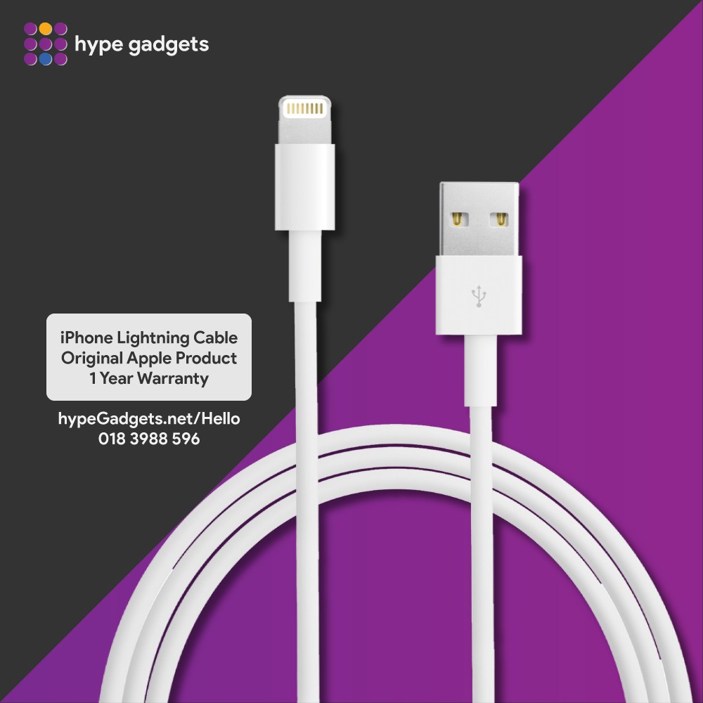 Iphone Lightning Cable Original Mobile Phones Gadgets Mobile Gadget Accessories Chargers