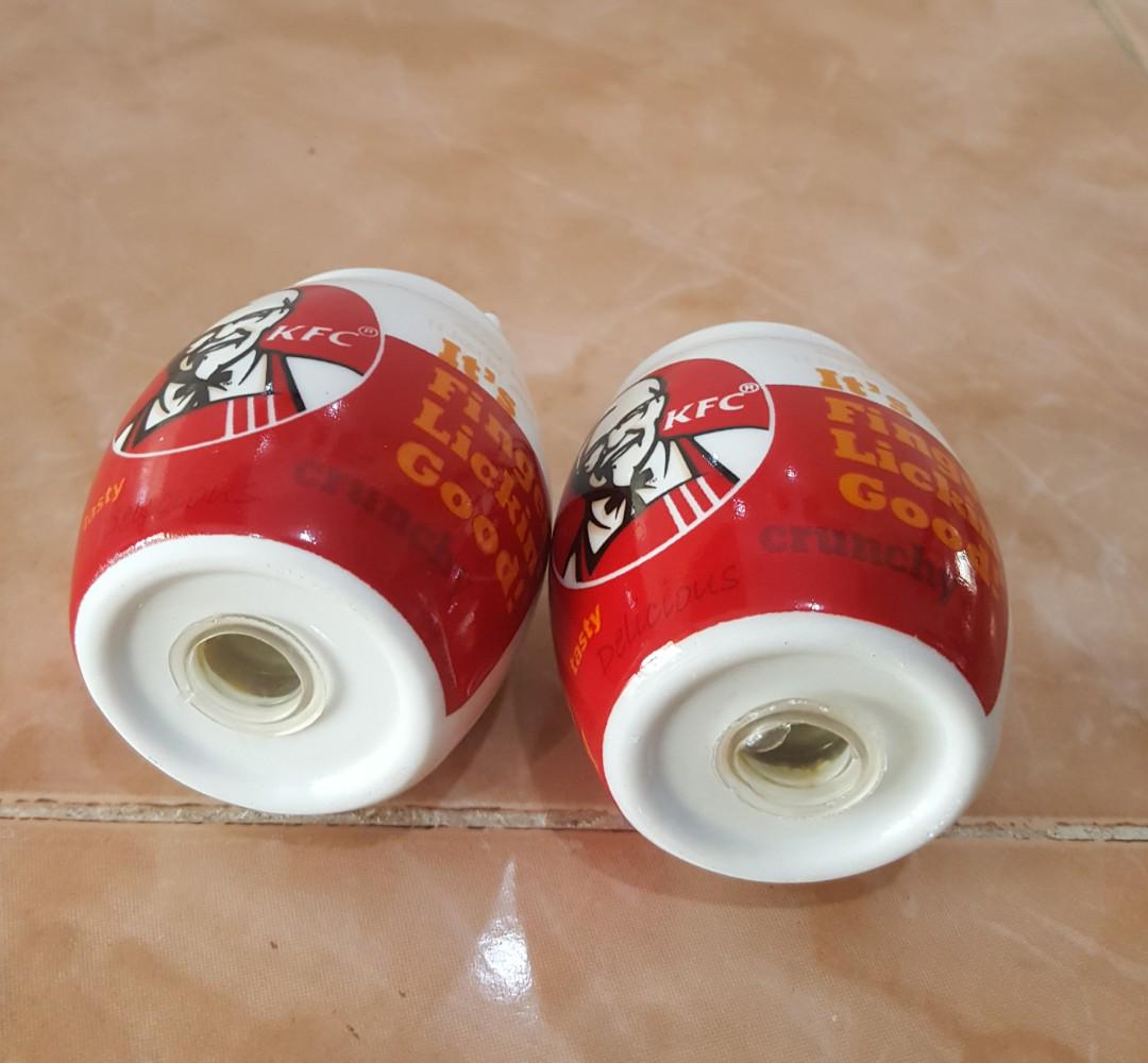 KFC salt and pepper shaker, Furniture & Home Living, Kitchenware ...