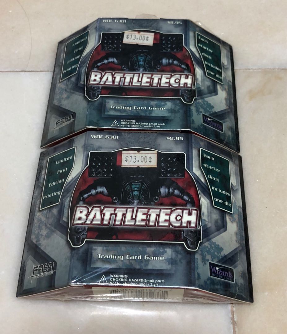 Limited Edition Battletech Trading Card Game, Hobbies & Toys, Toys ...
