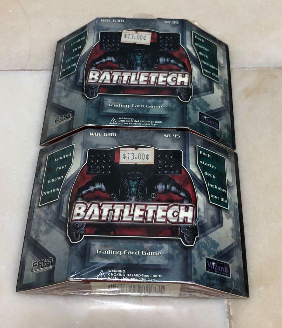Limited Edition Battletech Trading Card Game, Hobbies & Toys, Toys ...