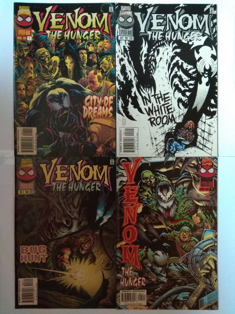 Marvel Venom The Hunger Part 1 To 4 Full Set, Hobbies & Toys ...