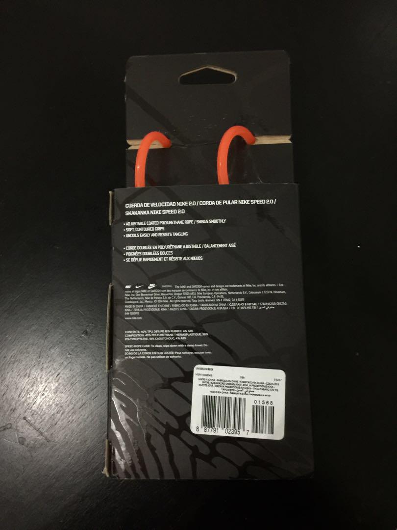 NIKE Speed Rope 2.0 / Jumping Rope, Sports Equipment, Other Sports ...