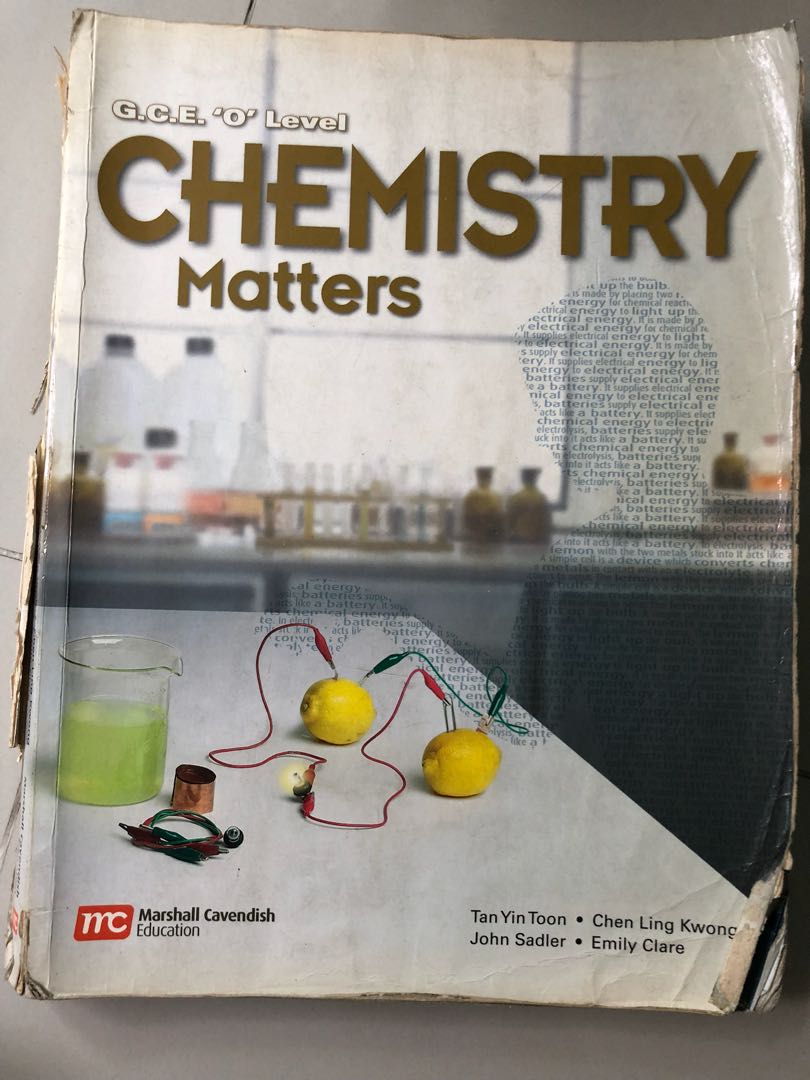 O level chemistry textbook, Hobbies & Toys, Books & Magazines, Textbooks on Carousell