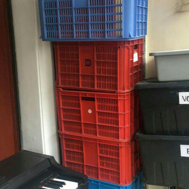 Plastic Crates/Shipping container., Everything Else, Others on Carousell