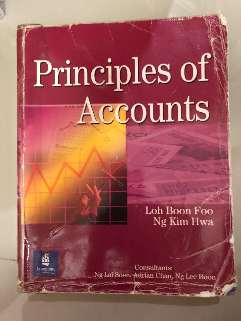 Principles of accounts textbook, Hobbies & Toys, Books & Magazines ...
