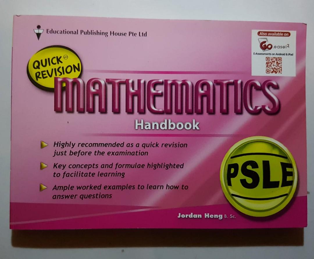 PSLE Mathematics Handbook, Hobbies & Toys, Books & Magazines ...