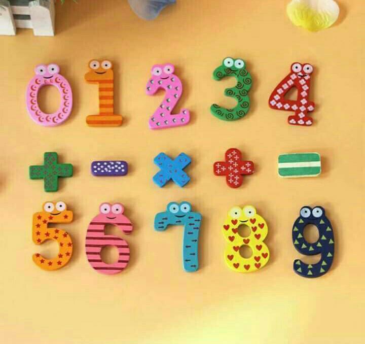 ref magnet alphabet & numbers set, Hobbies & Toys, Stationary & Craft ...