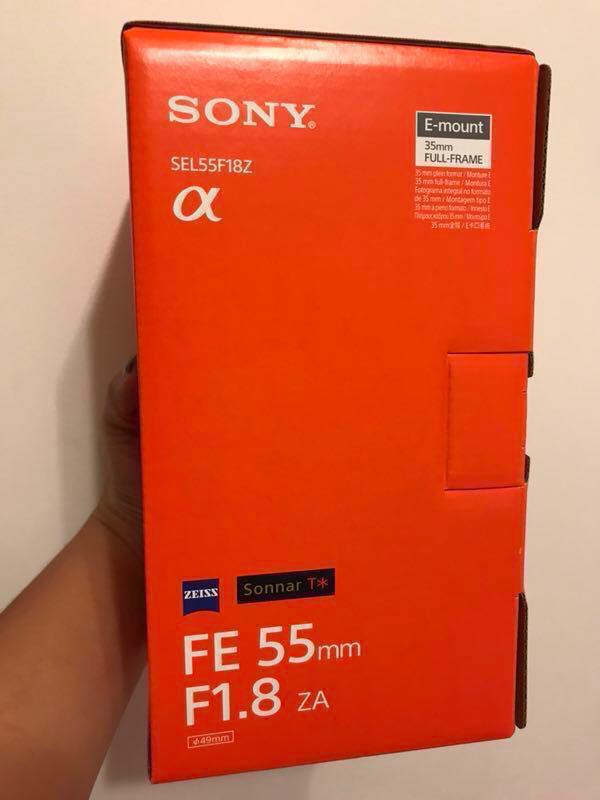 Sony Zeiss 55mm F1.8 BRAND NEW, Photography, Lens & Kits on Carousell