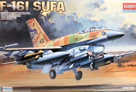 1:32 Academy F-16I Fighting Falcon Viper F16 Model Kit ( F16D+ RSAF ...