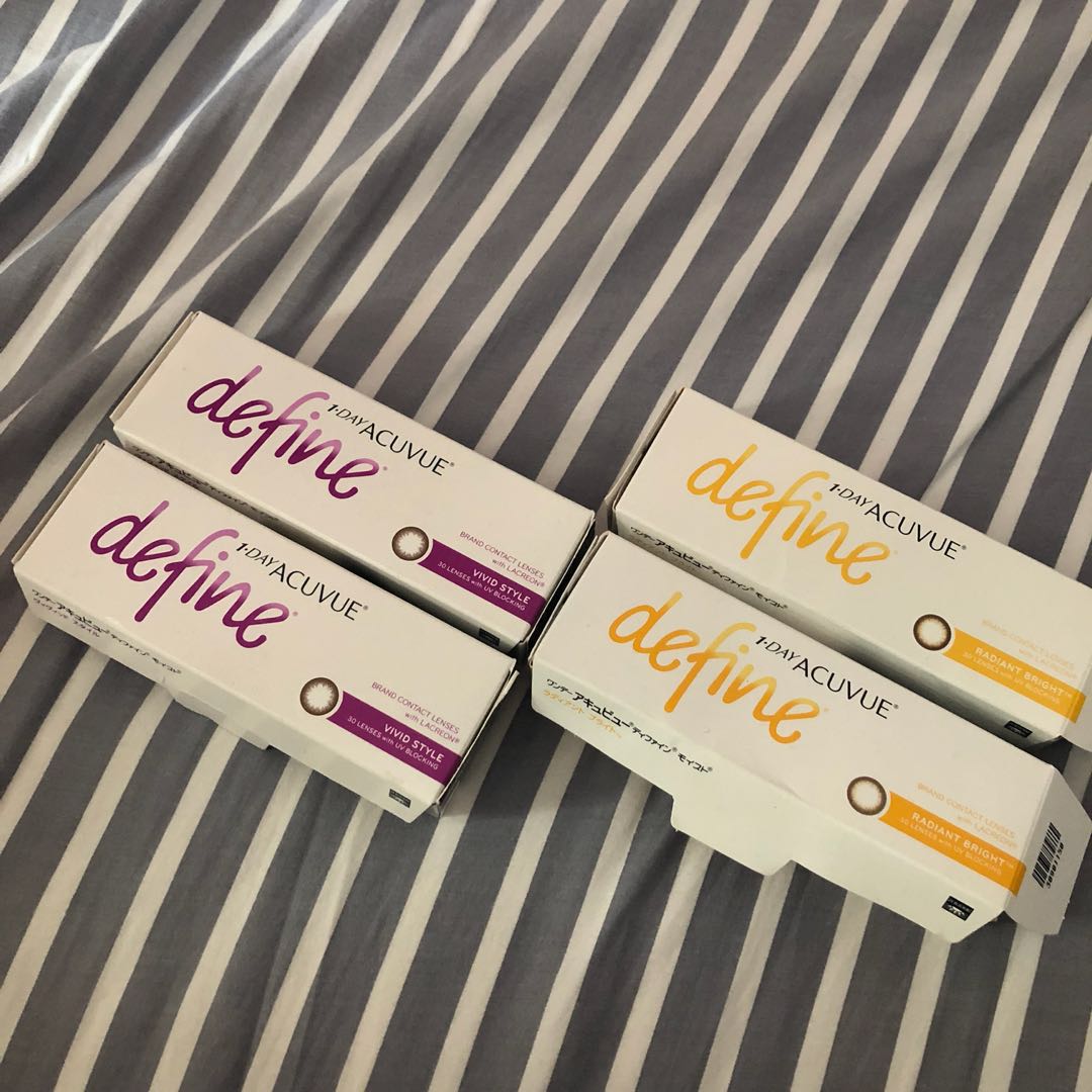 1Day Acuvue Define Colour Con, 健康及營養食用品, 醫療用品和工具 - Carousell 1Day Acuvue Define Colour Con, 健康及營養食用品, 醫療用品和工具 - Carousell
