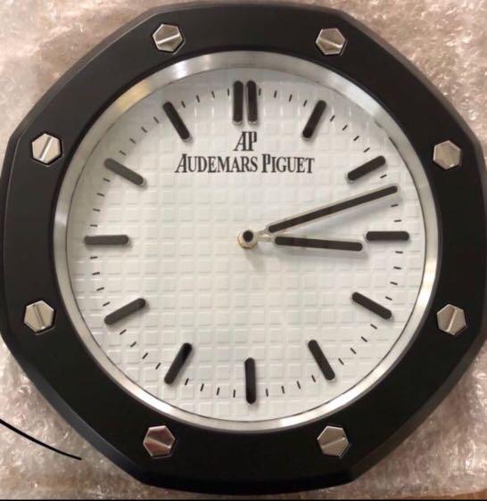 Audemars Piguet Wall Clock White Dial Black Outercase, Luxury ...