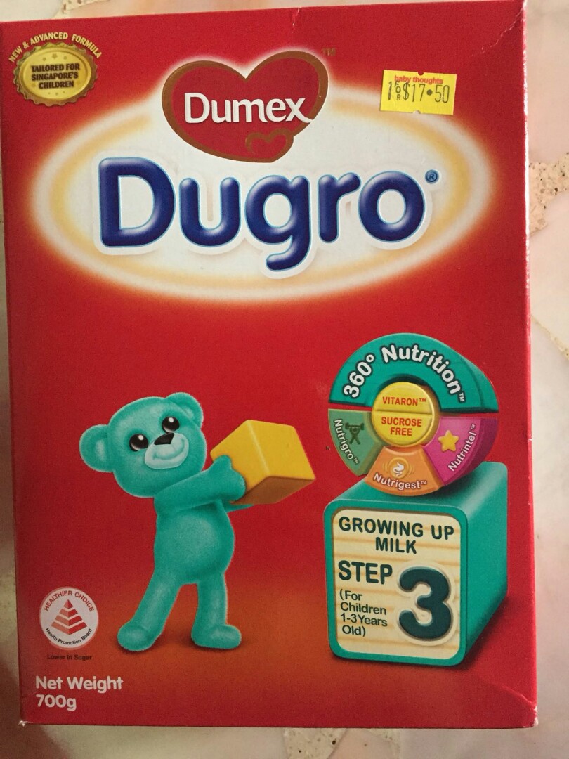 Brand new Dumex Dugro step 3 box is $16 & Tin is $37 (grab both for 50 ...