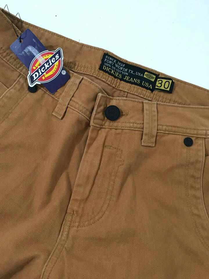 Dickies black tykes, Men's Fashion, Bottoms, Chinos on Carousell