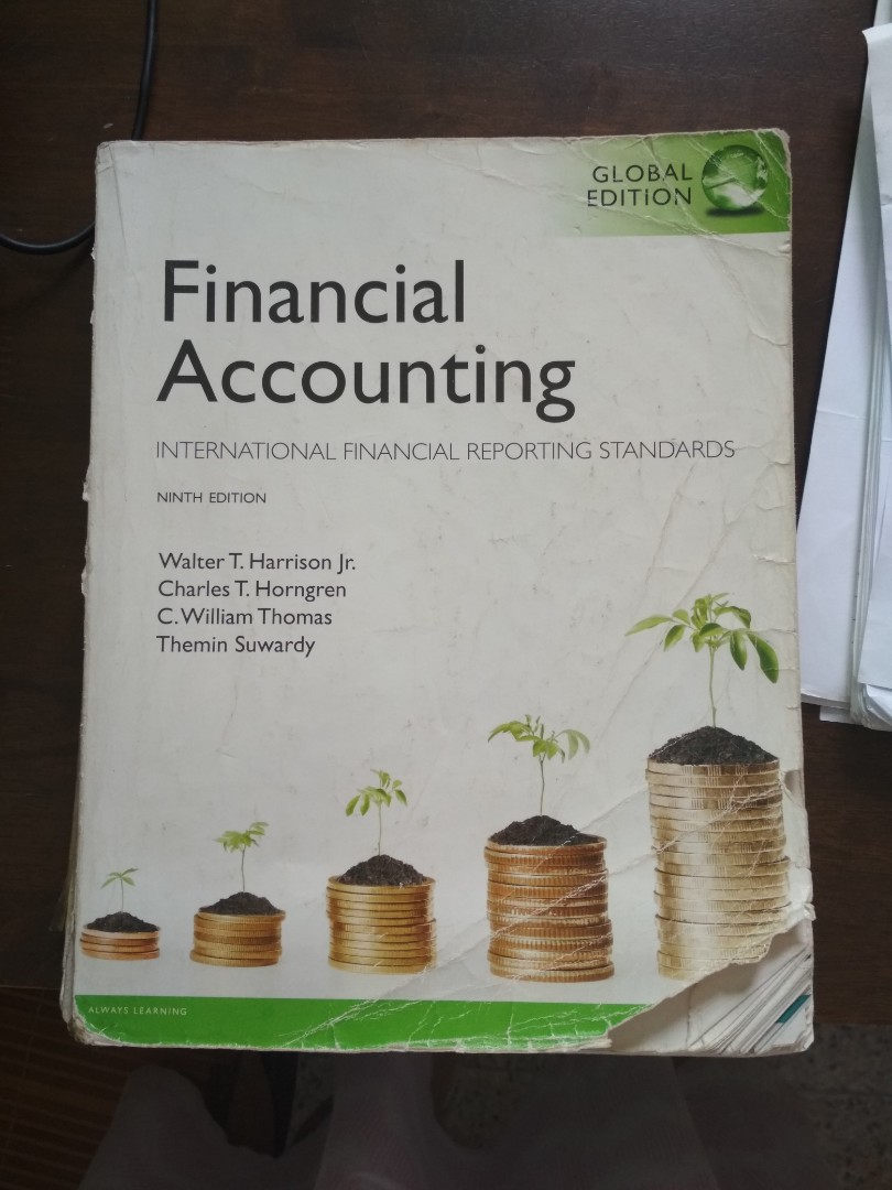 Financial Accounting IFRS Global 9th edition, Books & Stationery ...