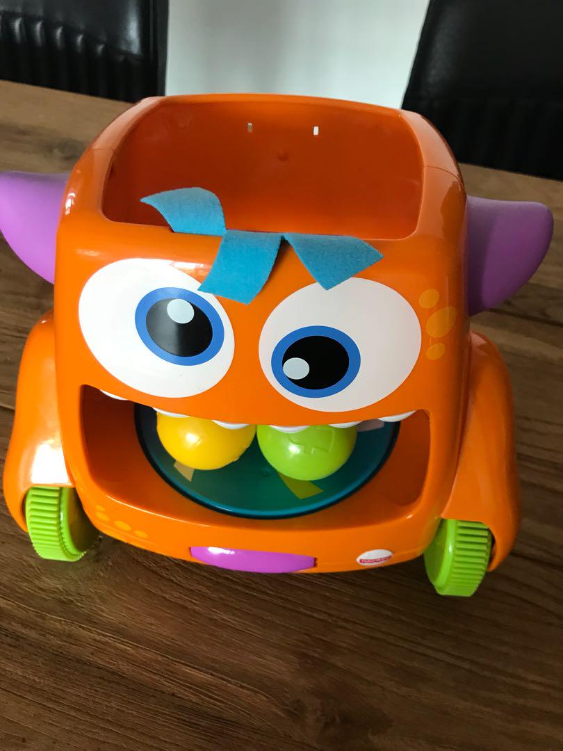 Fisher-Price Zoom ‘n Crawl Monster, Babies & Kids, Infant Playtime on ...