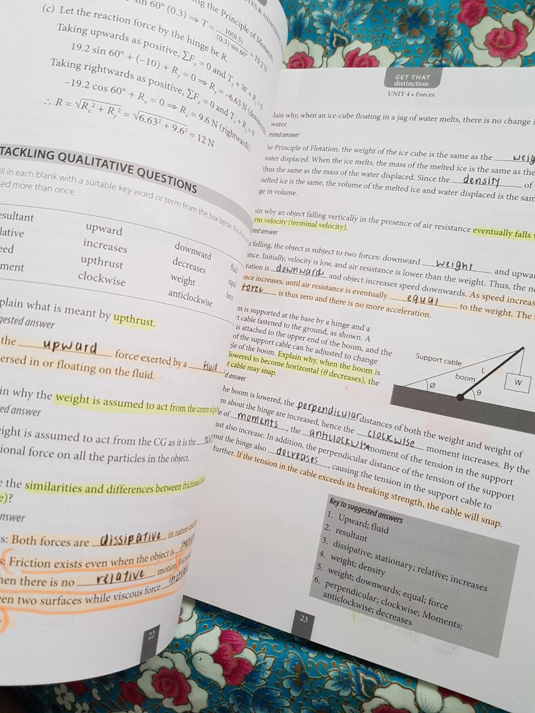 GET THAT DISTINCTION A level physics guide book, Hobbies & Toys, Books ...