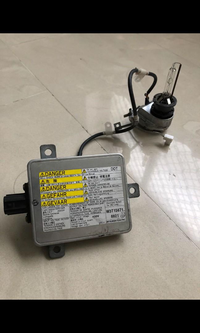 Honda Stream ballast & bulb, Car Accessories, Accessories on Carousell