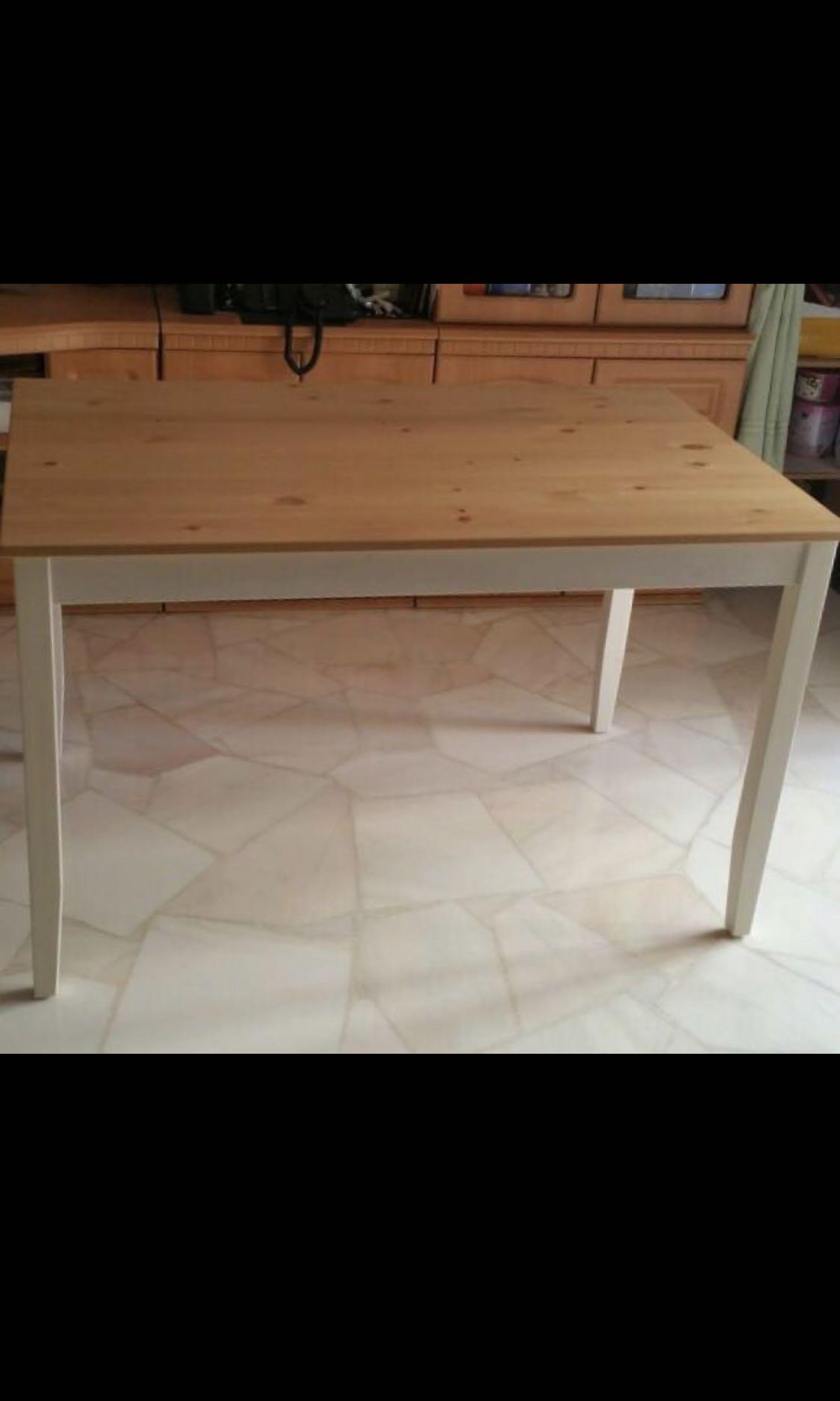 IKEA LERHAMN Dining Table, Furniture & Home Living, Furniture, Tables ...