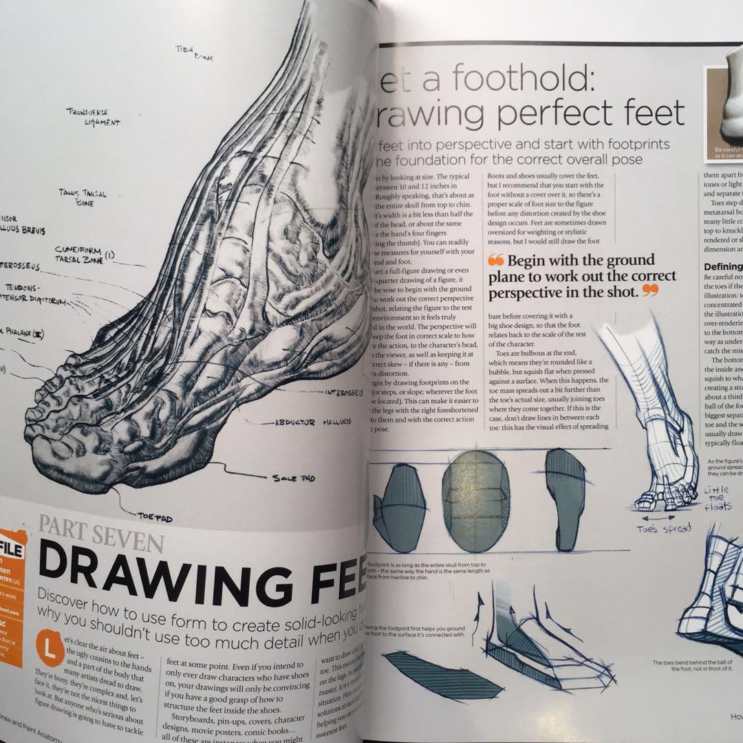 ImagineFX How To Draw And Paint ANATOMY Hobbies Toys Books ImagineFX How To Draw And Paint ANATOMY Hobbies Toys Books