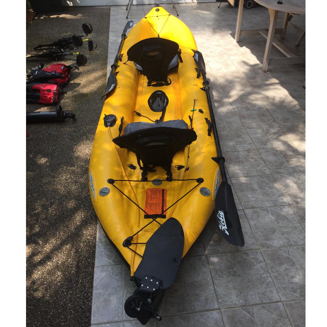 Kayak - Hobie Mirage i14T Tandem Inflatable, Sports Equipment, Sports ...