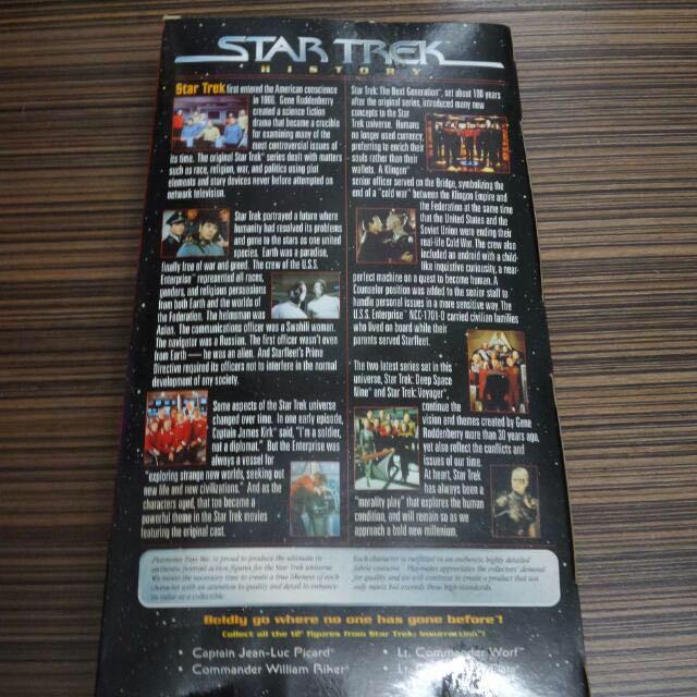 Lt Commander Data Star Trek Insurrection 12" Figure, Hobbies & Toys ...