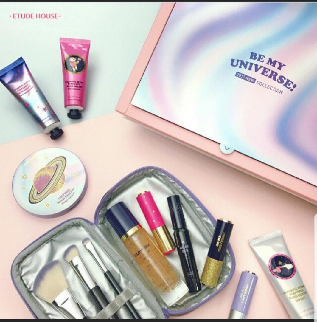 Make up set Exclusive limited set of etude house Be My Universe Product ...