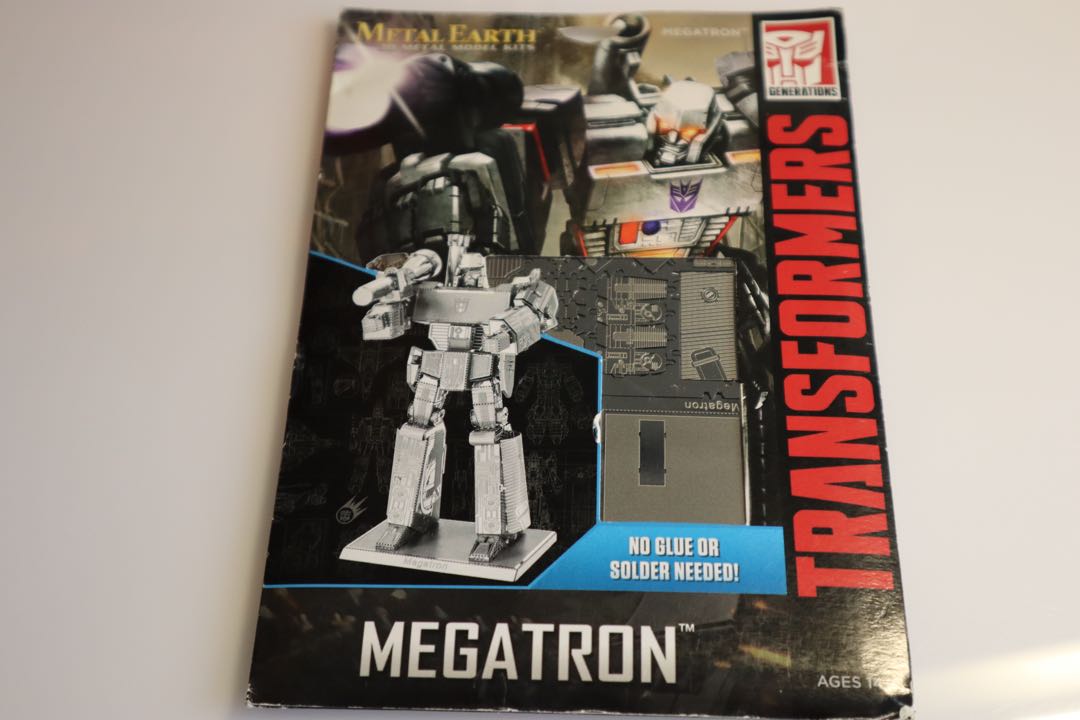 Megatron Transformers Metal Earth, Toys & Games, Bricks & Figurines on ...