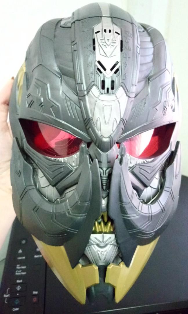 Megatron voice changer mask, Hobbies & Toys, Toys & Games on Carousell