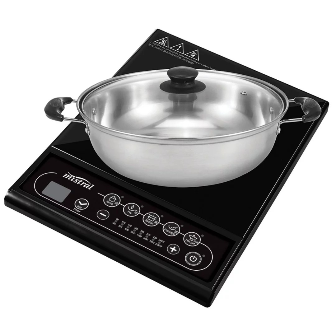 MISTRAL INDUCTION COOKER (2100W), TV & Home Appliances, Kitchen ...