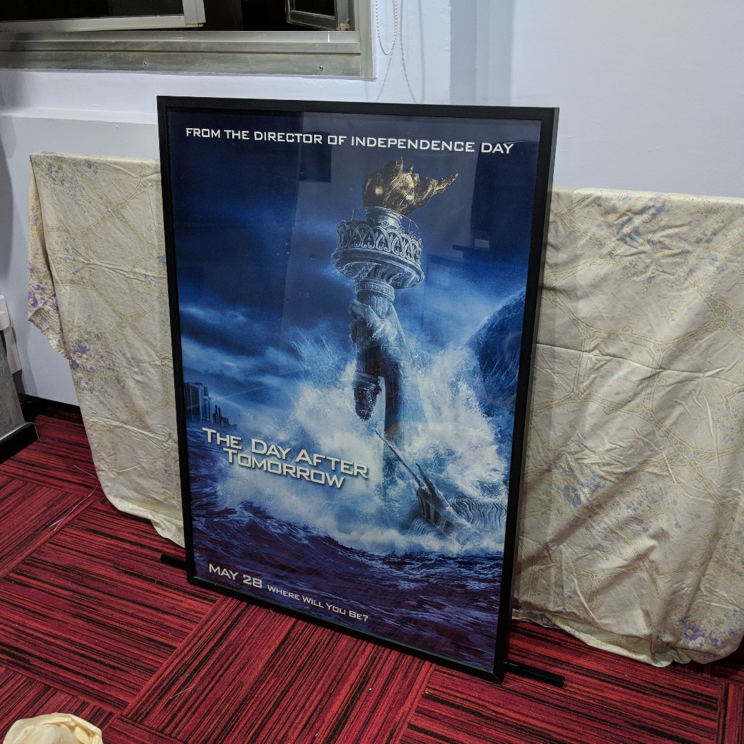 Movie poster: The Day After Tomorrow, Hobbies & Toys, Stationery ...