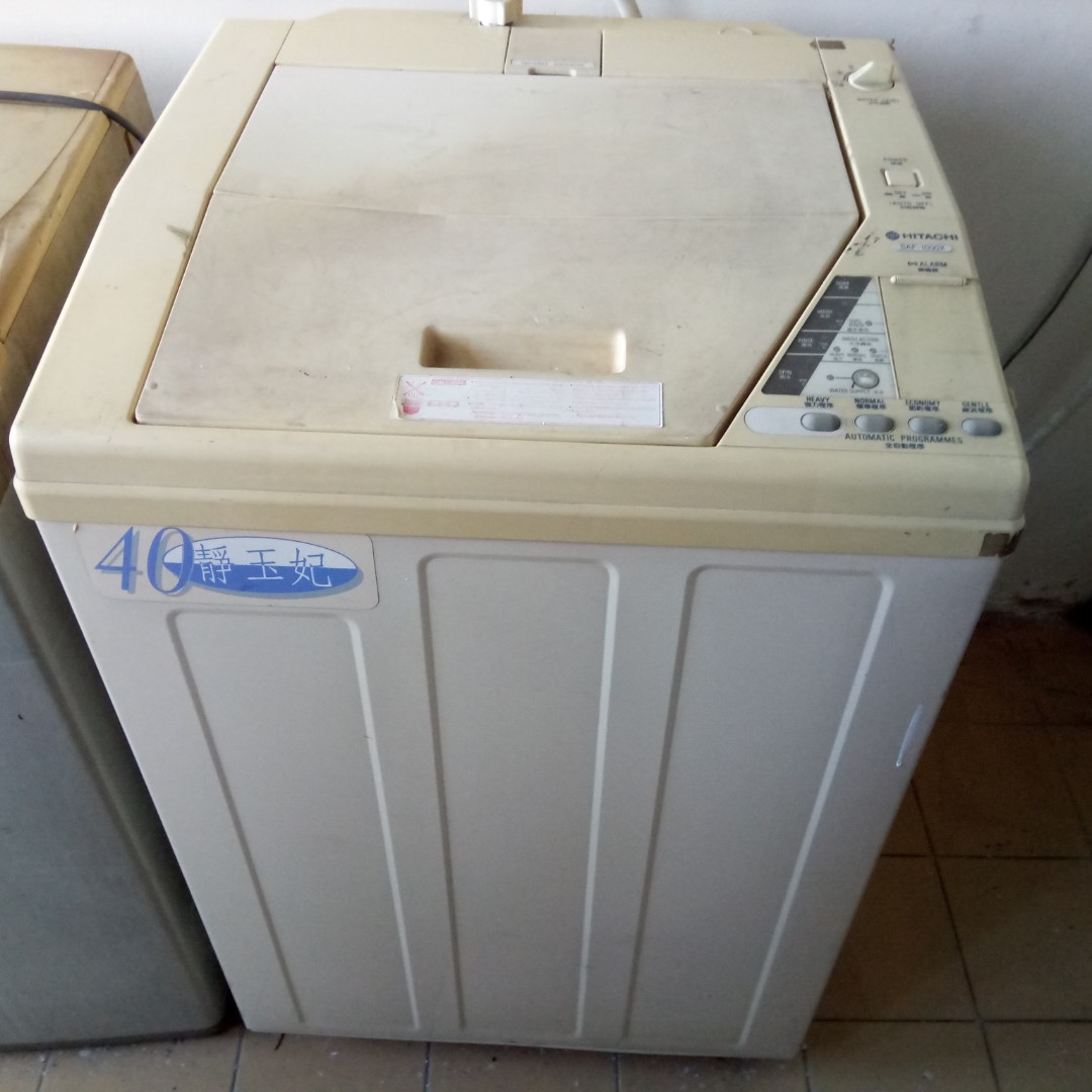 HITACHI Washing Machine (SAF-1000X), TV & Home Appliances, Washing ...
