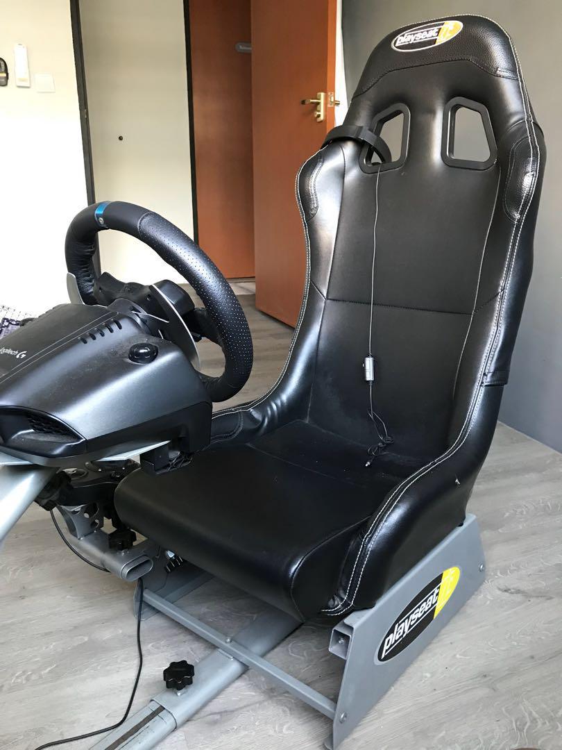 Playseat Racing Seat + Logitech G29 Driving Force Set + Logitech ...