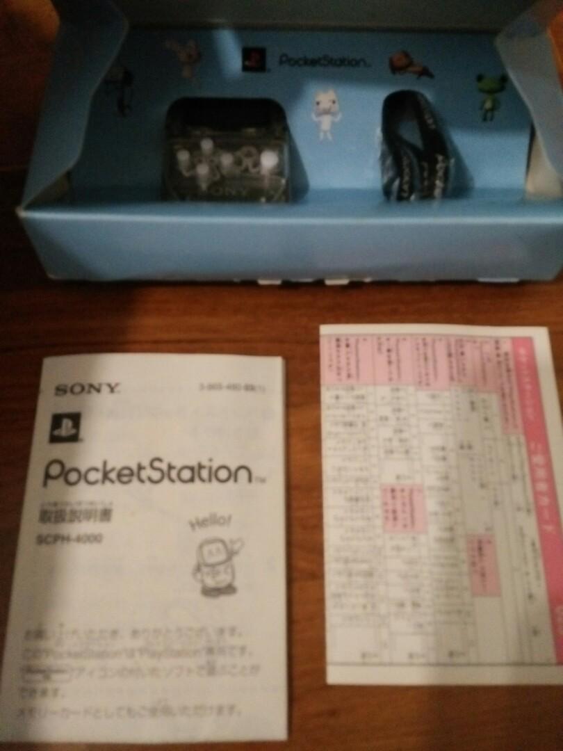 RARE AND COLLECTIBLE! SONY Playstation Pocketstation Console Crystal ...