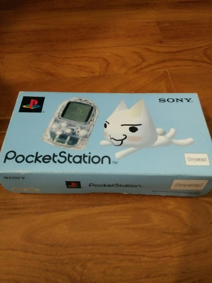 RARE AND COLLECTIBLE! SONY Playstation Pocketstation Console Crystal ...